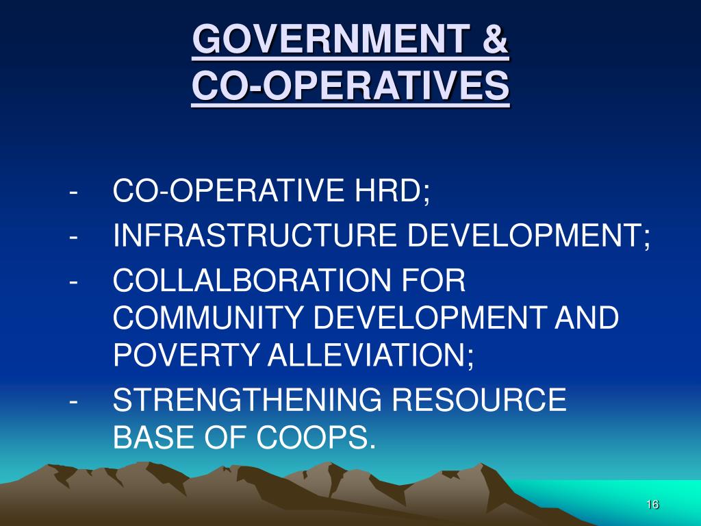 PPT - CO-OPERATIVE LEGISLATION AND POLICY - A Study By B.D. Sharma ICA ...