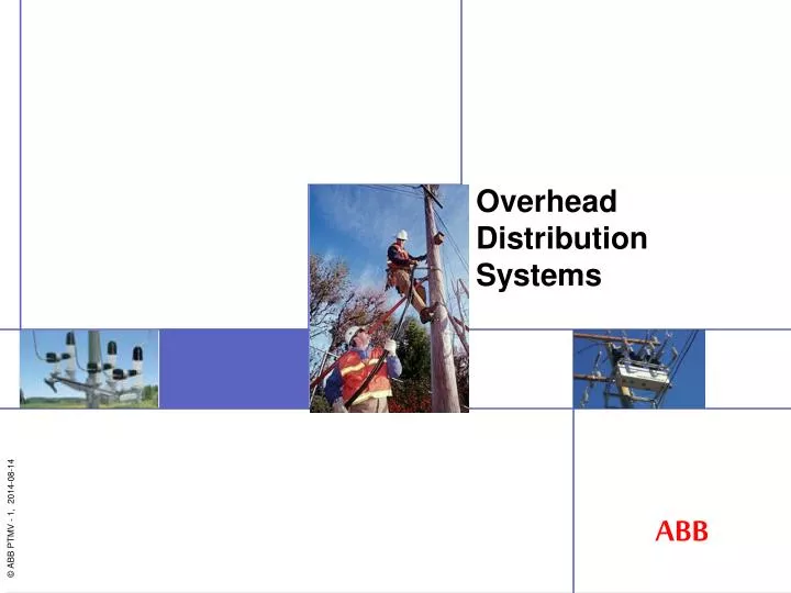 PPT - Overhead Distribution Systems PowerPoint Presentation, free ...