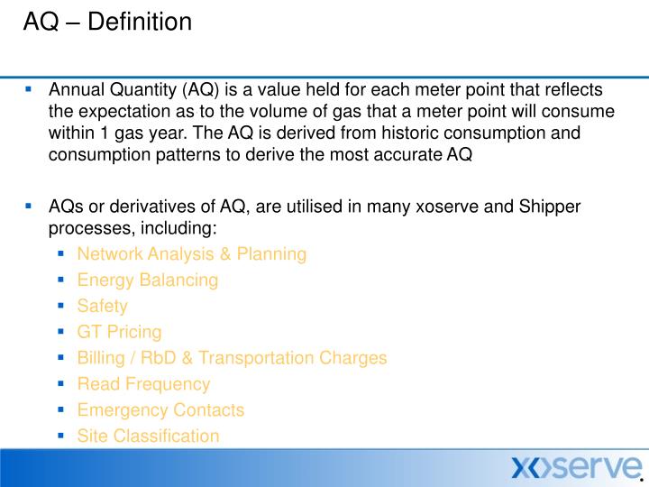 PPT - AQ Overview PowerPoint Presentation - ID:3197791