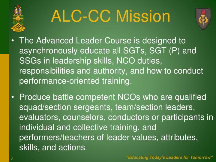 PPT - United States Army Sergeants Major Academy PowerPoint ...