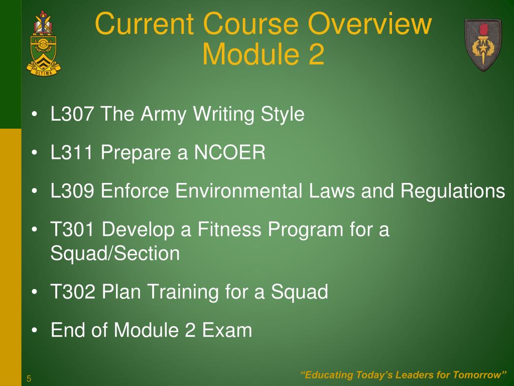 PPT - United States Army Sergeants Major Academy PowerPoint ...