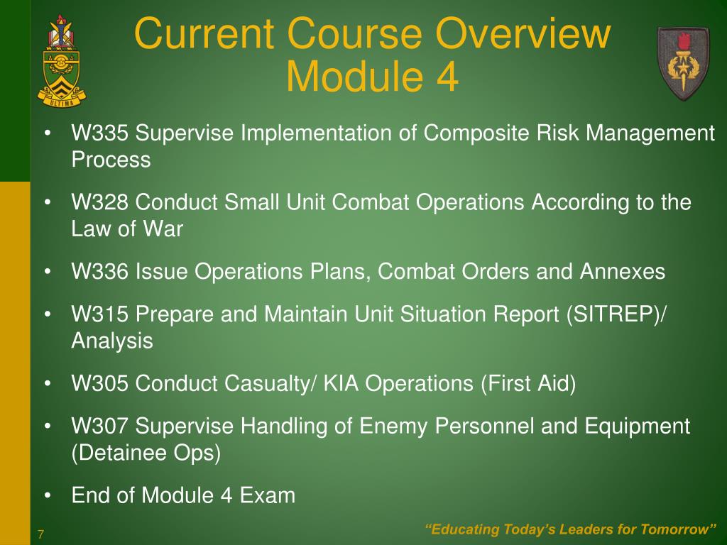 PPT - United States Army Sergeants Major Academy PowerPoint ...