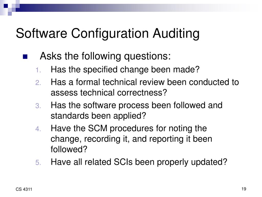 Ppt Software Configuration Management Scm Powerpoint Presentation