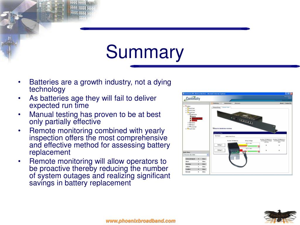 PPT - Care and Feeding of DC Power Plant and UPS Batteries PowerPoint ...