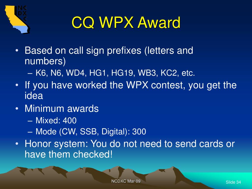 PPT - Welcome to Northern California DX Club PowerPoint Presentation ...