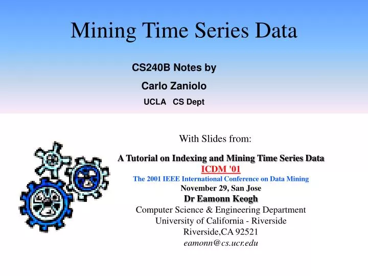 Ppt Mining Time Series Data Powerpoint Presentation Free Download Id 3198987