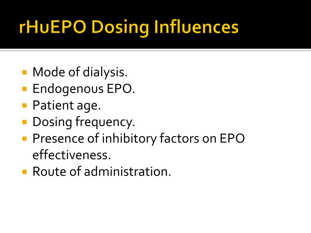 PPT - Lessons Learned: Anemia Treatment in Chronic Kidney Disease and ...