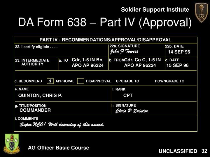 PPT - Army Awards Program PowerPoint Presentation - ID:3199191