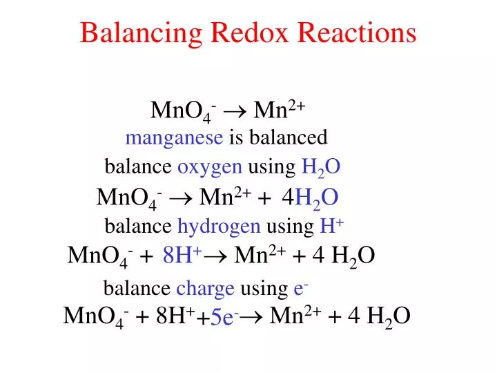Balancing redox chemical equations calculator - statecho Balancing redox chemical equations calculator - statecho
