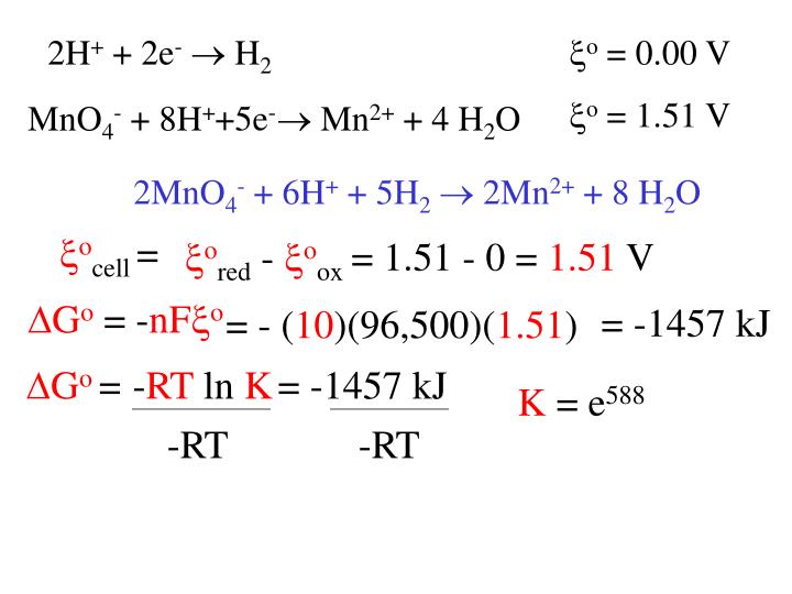 PPT - Balancing Redox Reactions PowerPoint Presentation - ID:3199250
