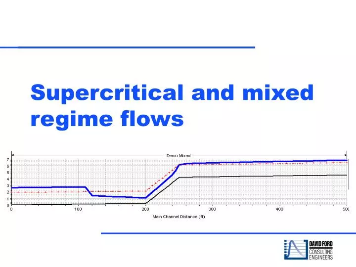PPT - Supercritical and mixed regime flows PowerPoint Presentation ...