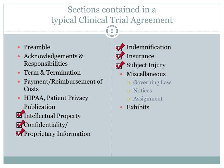 PPT - Clinical Trial Agreements PowerPoint Presentation - ID:3200605