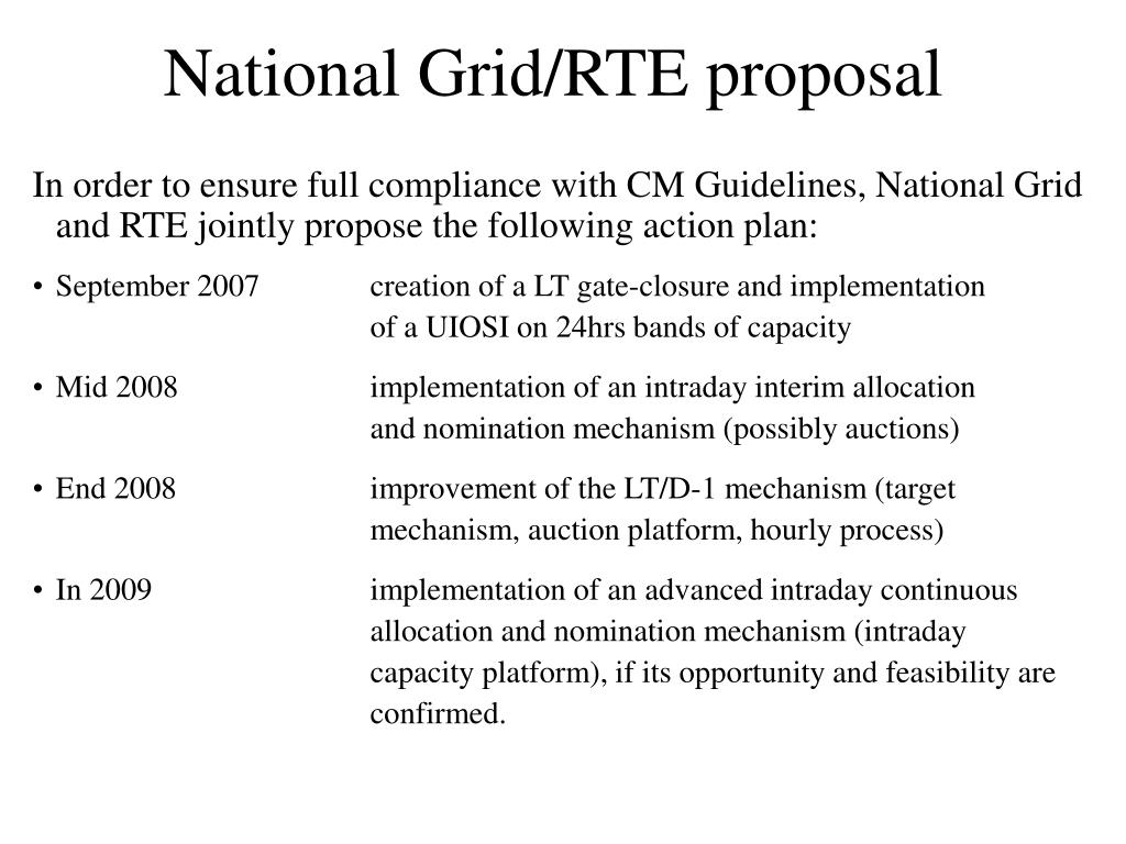 PPT - SG meeting FR/UK/IR region 14 June 2007 Congestion management ...
