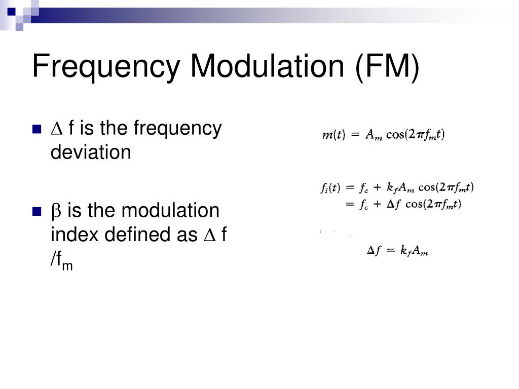 PPT - Modulación Analógica (AM-FM) PowerPoint Presentation, free ...