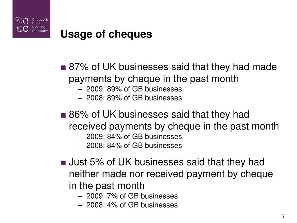 PPT - Business Cheque Market Research 2010 PowerPoint Presentation ...