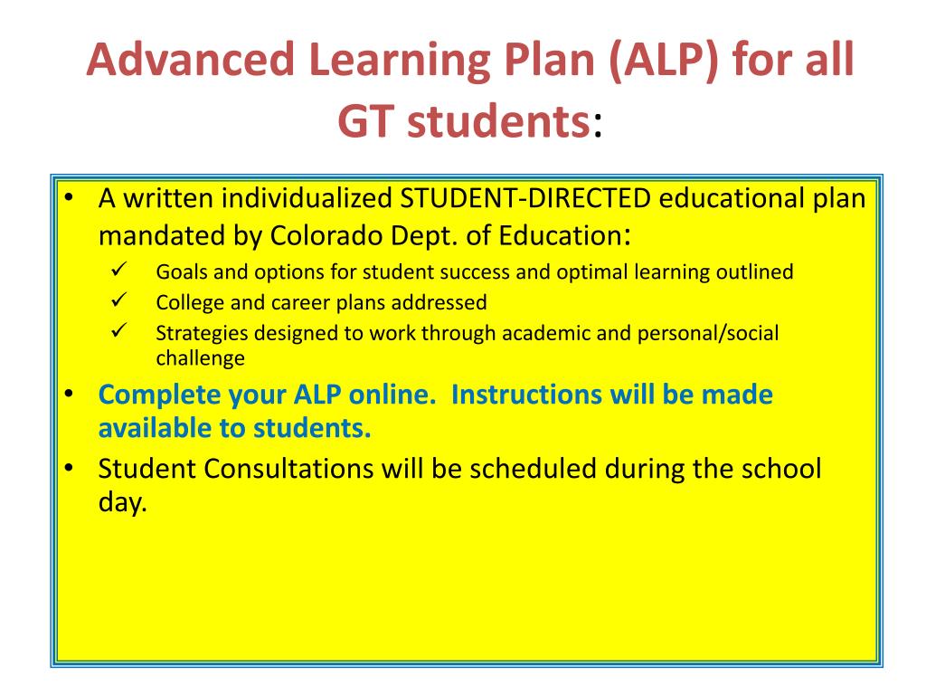 PPT - Empowering Gifted Students: Navigating High School and Beyond ...