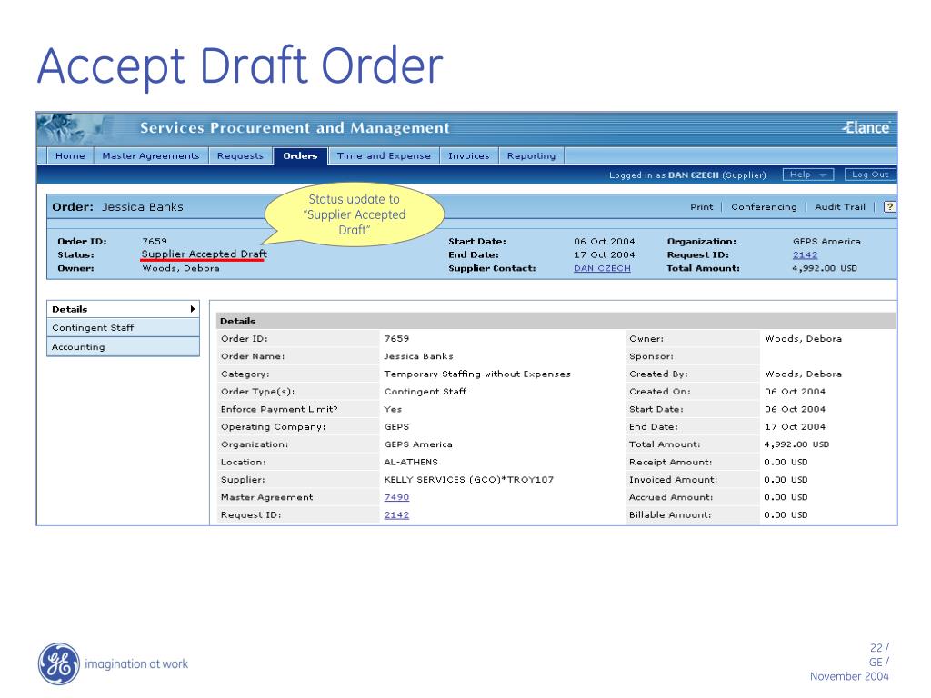 PPT - GEtServices Contingent Staff Training For Suppliers PowerPoint ...