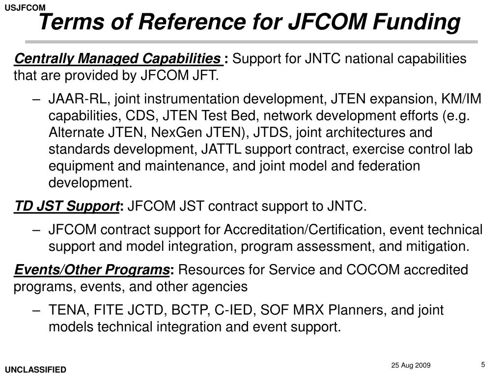 PPT - Joint National Training Capability - Corporate Board FY 10 JNTC ...