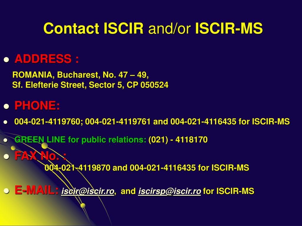 PPT - Romania System of Special Equipment Safety Supervision PowerPoint ...
