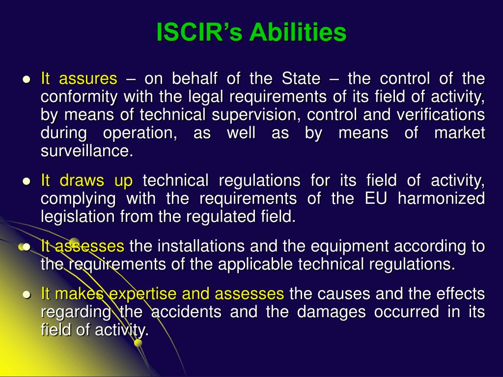 PPT - Romania System of Special Equipment Safety Supervision PowerPoint ...