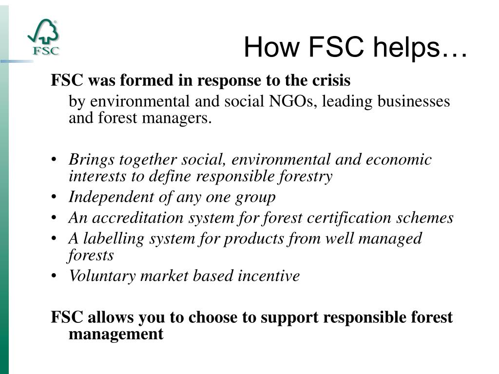 PPT - Anna Jenkins Director, FSC UK PowerPoint Presentation, free ...