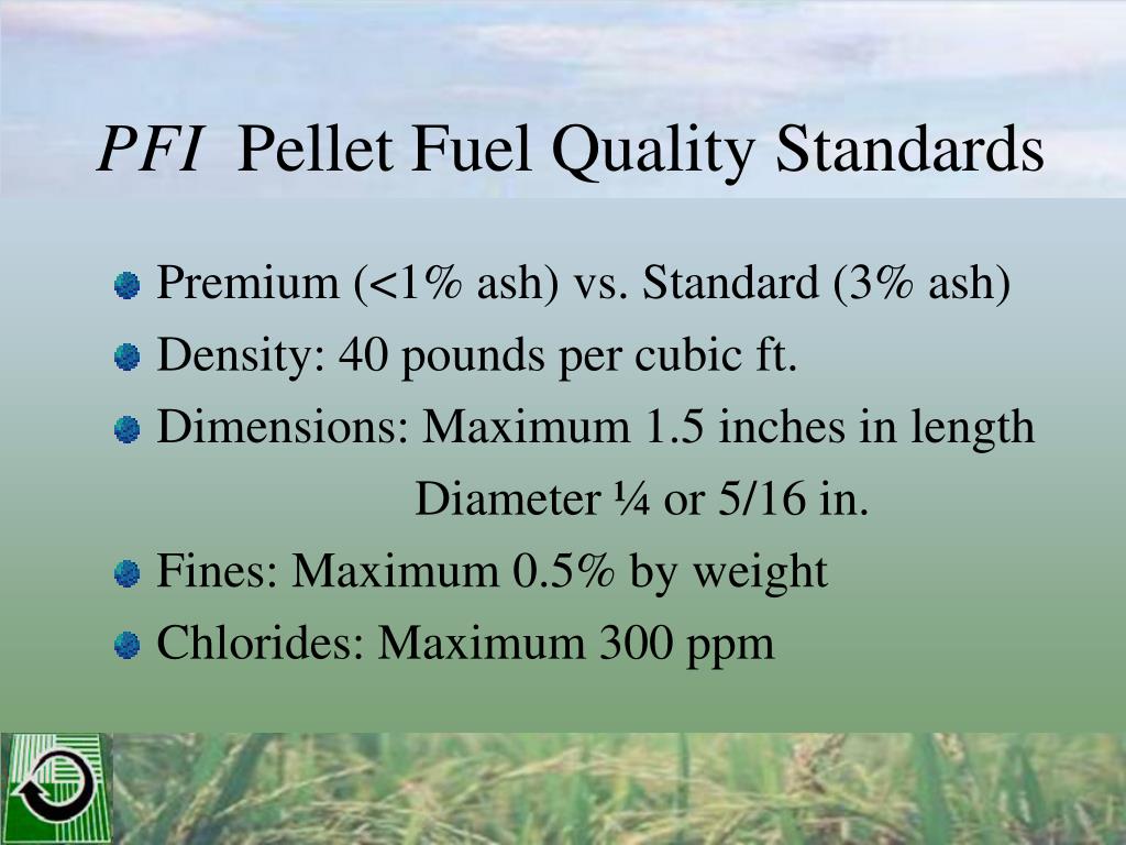 PPT - Opportunities for Growing, Utilizing & Marketing Bio-Fuel Pellets ...