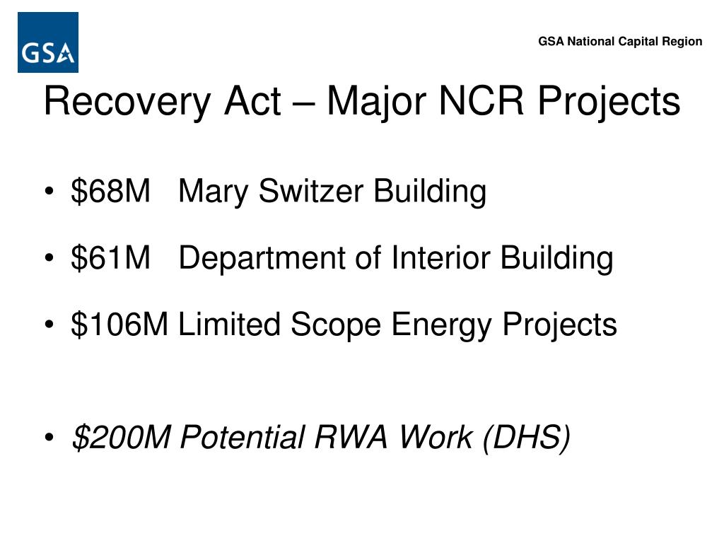PPT - General Services Administration National Capital Region ...