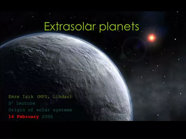 PPT - Extrasolar planets PowerPoint Presentation, free download - ID ...