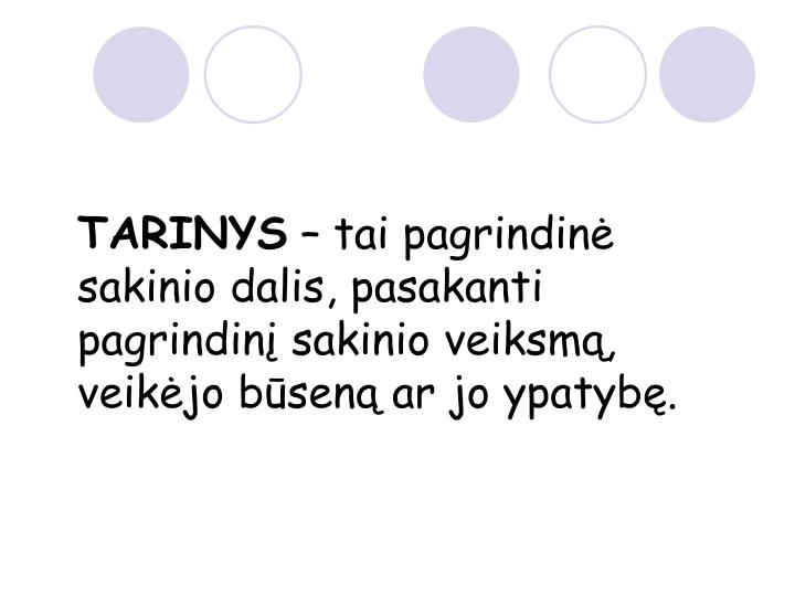 PPT - TARINYS IR JO RŪŠYS PowerPoint Presentation - ID:3203307