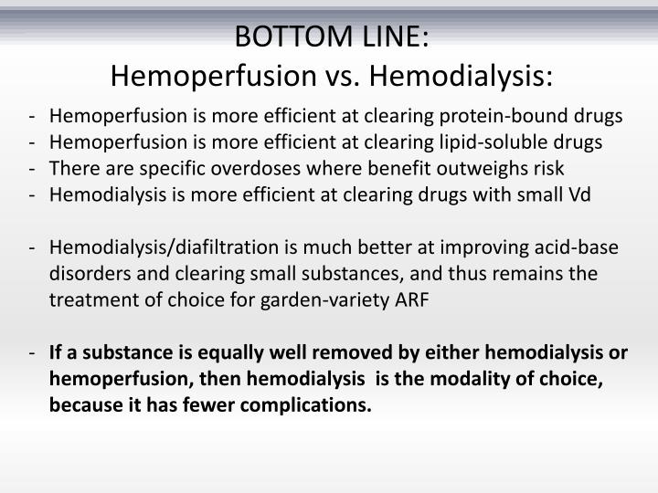 PPT - Charcoal hemoperfusion: Principles and differences from ...