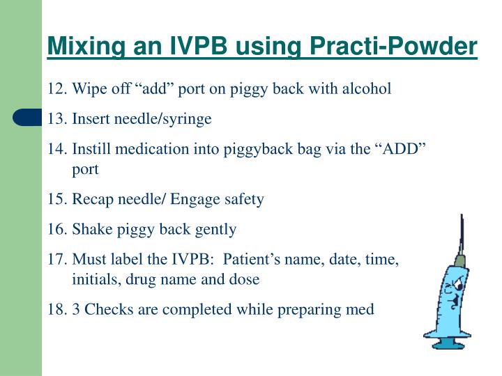 PPT - IV THERAPY PowerPoint Presentation - ID:3203931