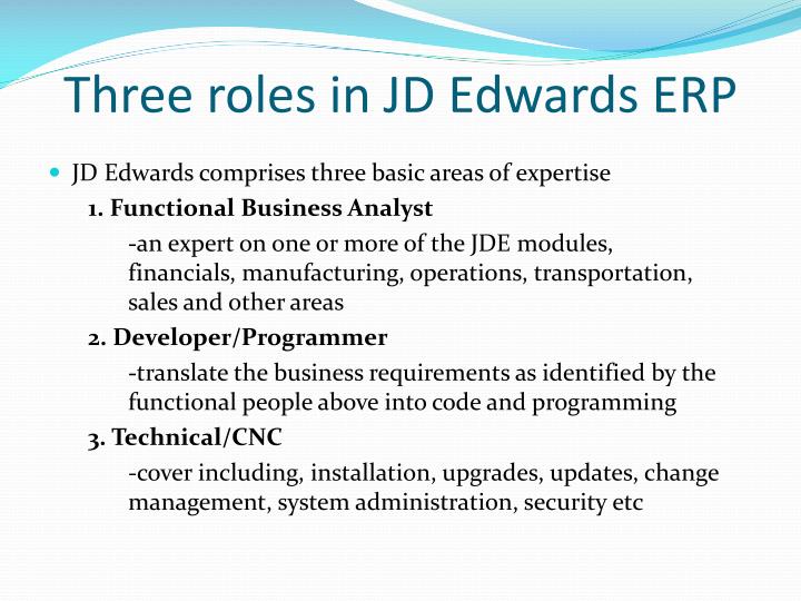 PPT - ERP Products by JD Edwards PowerPoint Presentation - ID:3203938