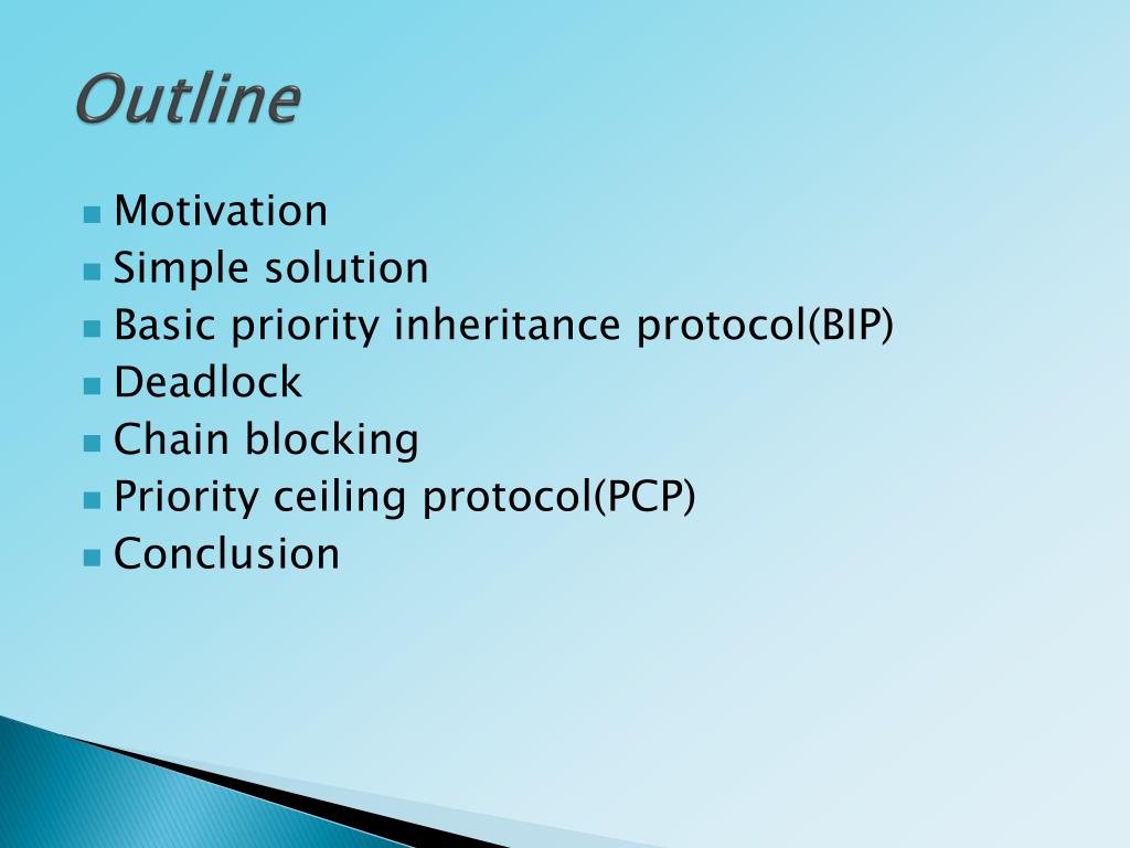 Ppt Priority Inheritance Protocols An Approach To Real Time Synchronization Powerpoint