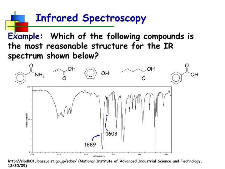 PPT - Infrared Spectroscopy PowerPoint Presentation - ID:3204341