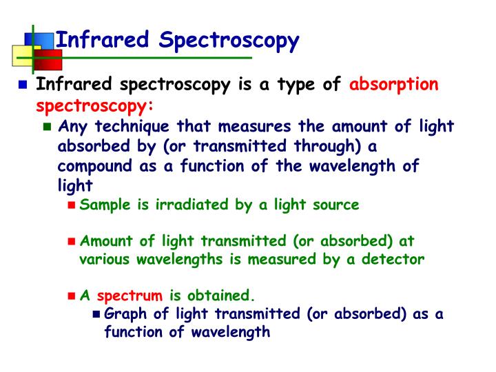 PPT - Infrared Spectroscopy PowerPoint Presentation - ID:3204341