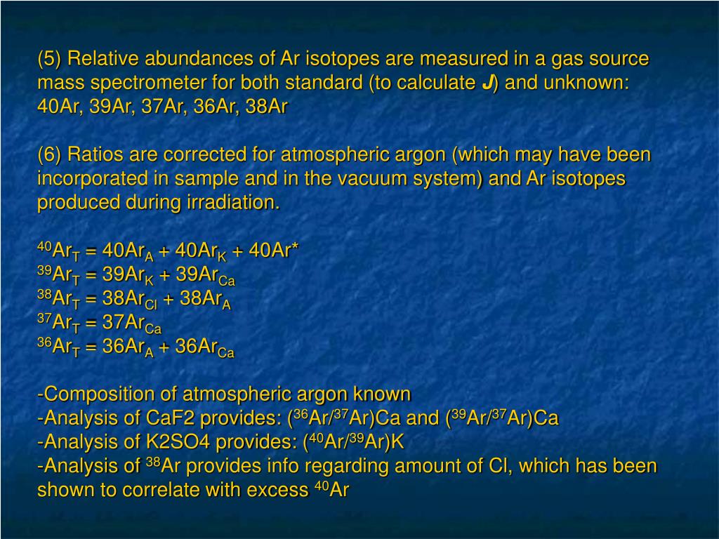 PPT - K/Ar and 40 Ar/ 39 Ar Thermochronology PowerPoint Presentation ...