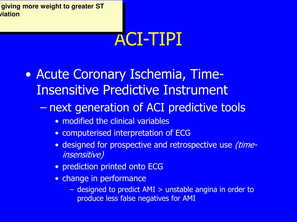 PPT - RISK STRATIFICATION IN ACUTE CORONARY SYNDROMES PowerPoint ...