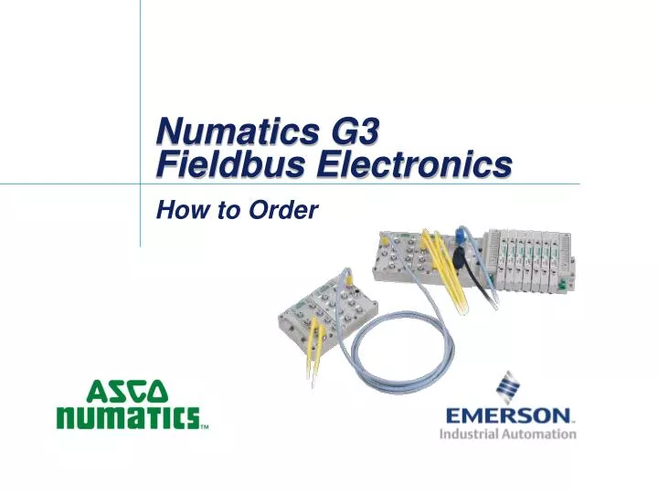 PPT - Numatics G3 Fieldbus Electronics PowerPoint Presentation, free ...