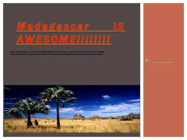 PPT - Madagascar IS AWESOME!!!!!!!! PowerPoint Presentation, free ...