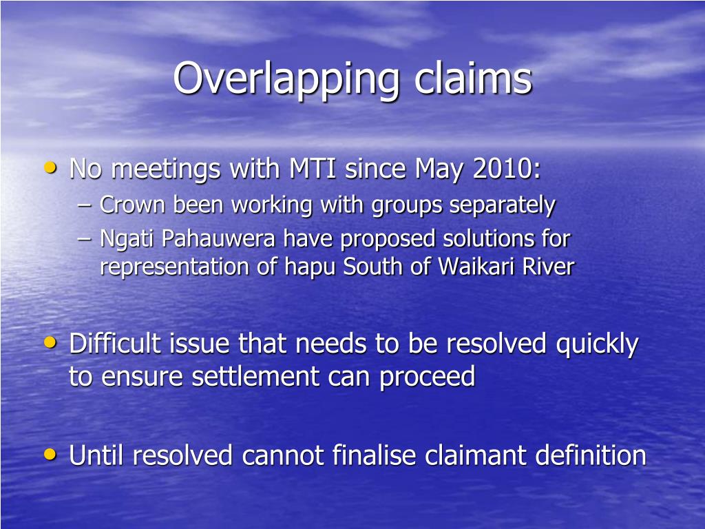 PPT - Ngati Pahauwera Treaty Claims Update PowerPoint Presentation ...