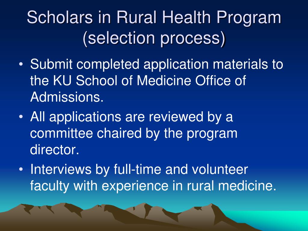 PPT - Rural Medical Education PowerPoint Presentation, free download ...