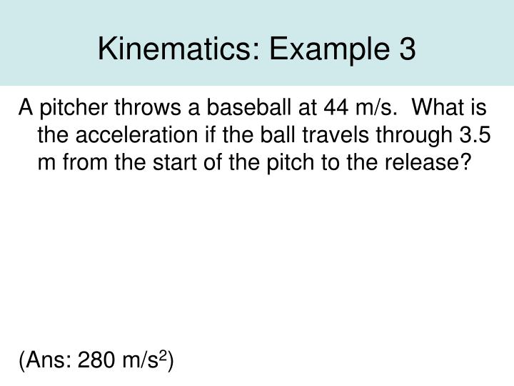 PPT - Motion: Kinematics PowerPoint Presentation - ID:3206200