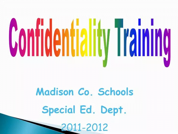 PPT - Confidentiality Training PowerPoint Presentation, free download ...
