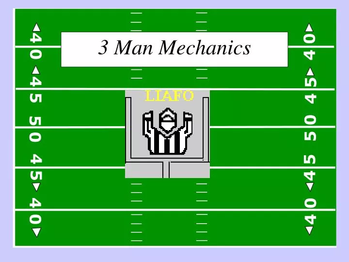 PPT - 3 Man Mechanics PowerPoint Presentation, free download - ID:3206571