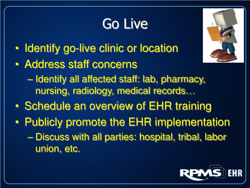 PPT - IHS - EHR Indian Health Service - Electronic Health Record ...