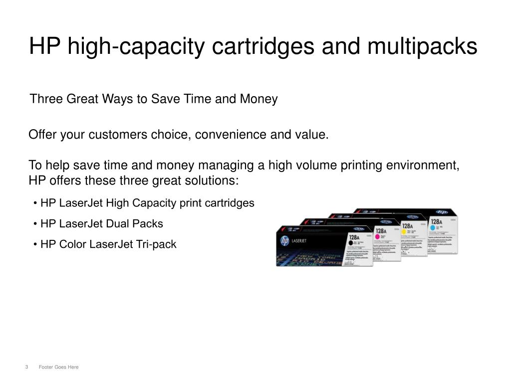 PPT - HP Supplies High Volume LaserJet Print Cartridges PurchasEdge ...
