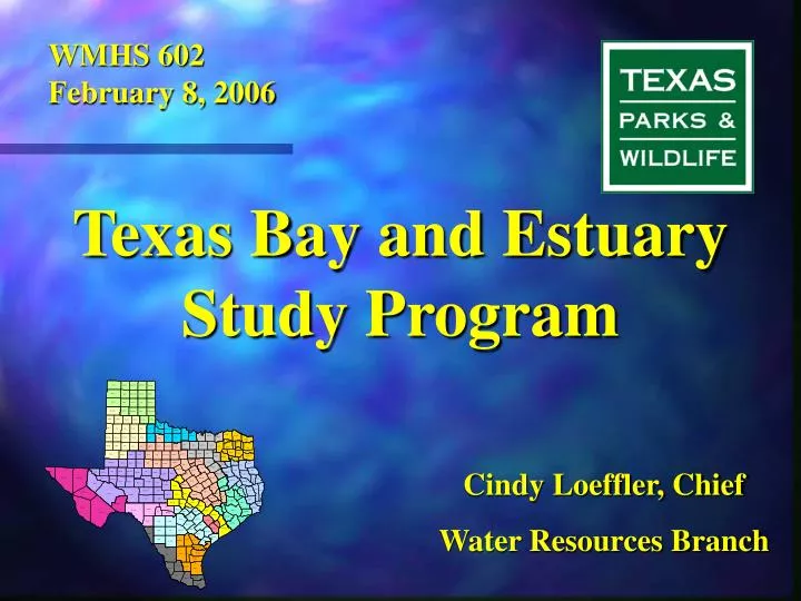 PPT - Texas Bay and Estuary Study Program PowerPoint Presentation, free ...