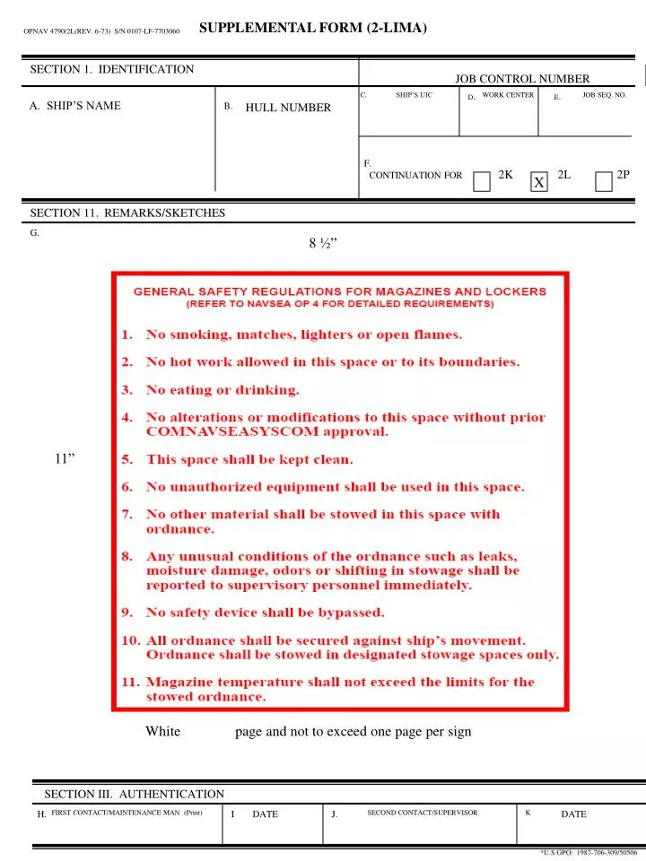 PPT - SUPPLEMENTAL FORM (2-LIMA) PowerPoint Presentation, free download ...