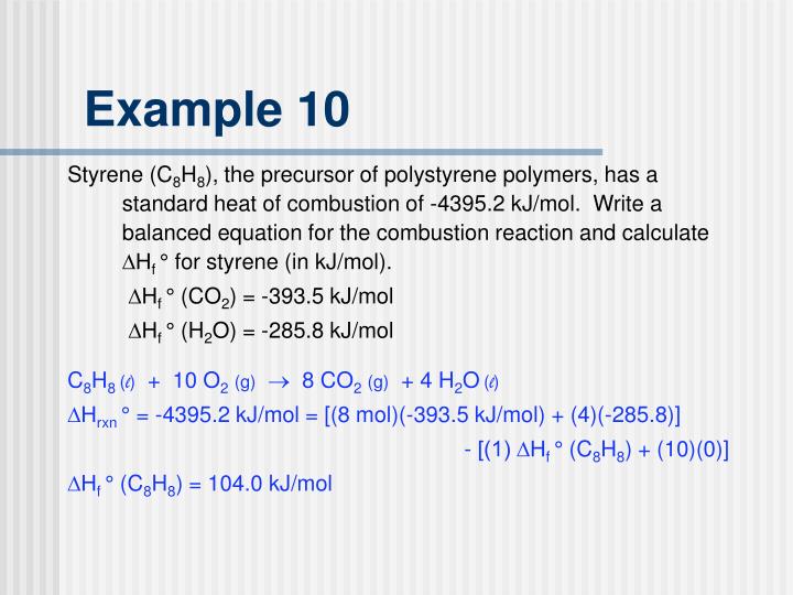 PPT - Bomb Calorimetry PowerPoint Presentation - ID:3206969