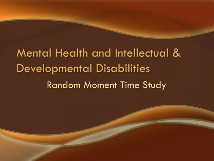 PPT - Random Moment Time Study PowerPoint Presentation, free download ...